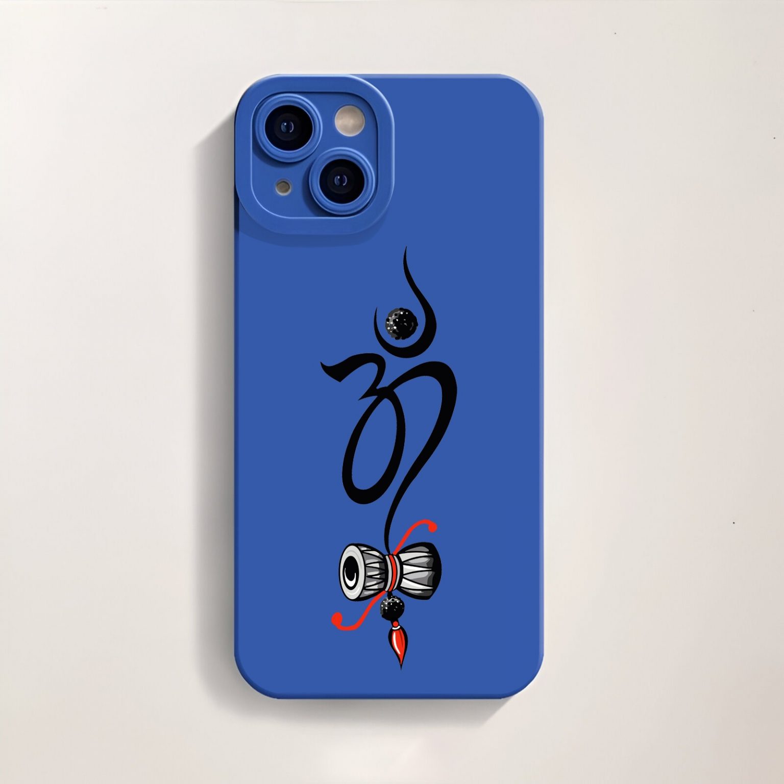 Sacred Symbol and Damru Art Silicone Case for Apple iPhone Series – MiniBay